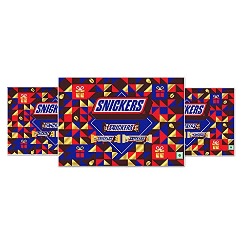 Snickers Chocolate Gift Pack - Pack of 3 - GrabOffers.in