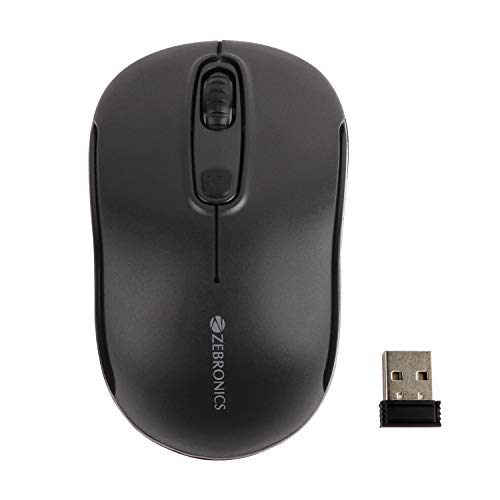 ZEBRONICS Zeb-Dash Plus 2.4GHz High Precision Wireless Mouse ...